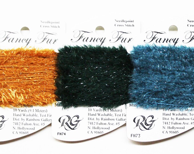 Fancy Fur 2.95 Each, Rainbow Gallery Fancy Fur, Fancy Fur Thread, Fuzzy ...