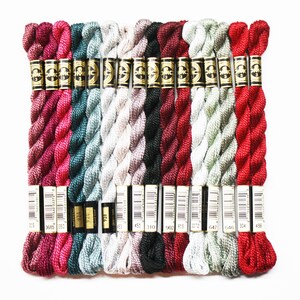 DMC Perle Cotton Thread, Perle Cotton #3, Perle Cotton Size 3, DMC ...