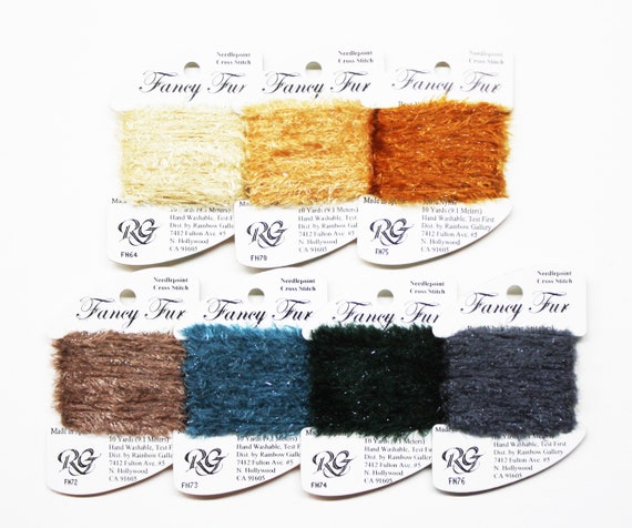 Fancy Fur Yarn 2.75 Each Rainbow Gallery Fancy Fur Fancy Fur | Etsy