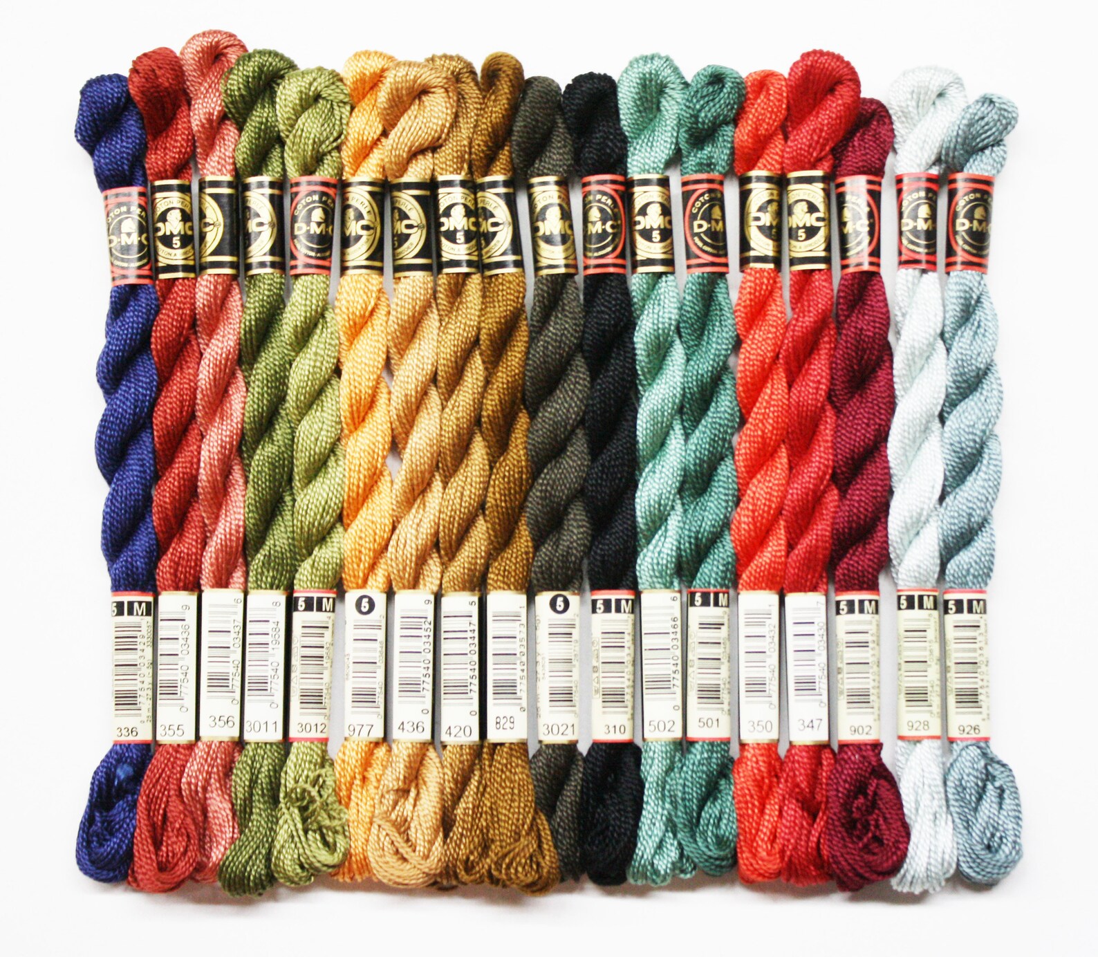 Perle Cotton Size 5 DMC Perle Cotton Yarn Cross-Stitch | Etsy