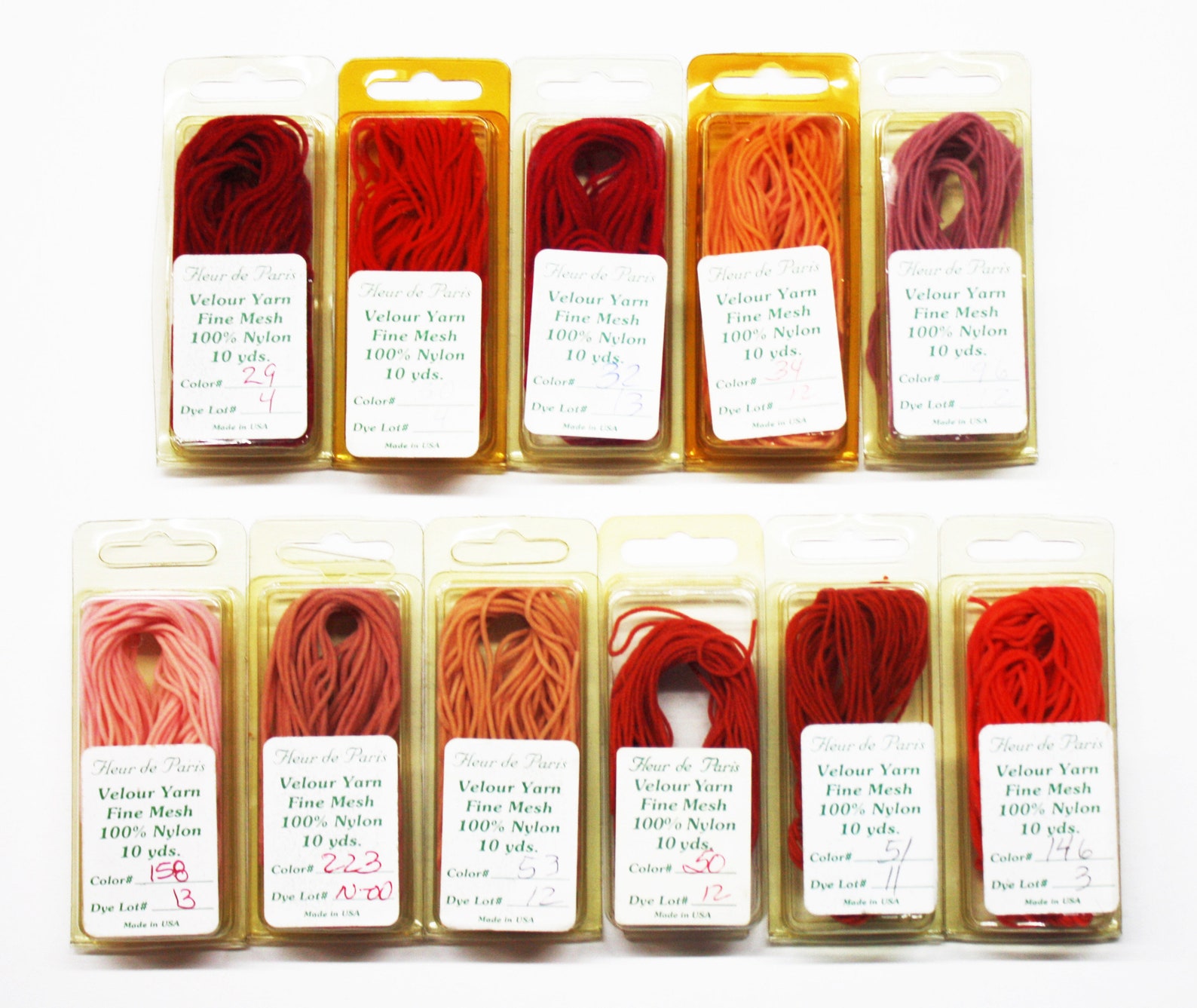 Fine Mesh Velour 2.99 Each, Fleur De Paris Fine Mesh Velour, Needlework ...