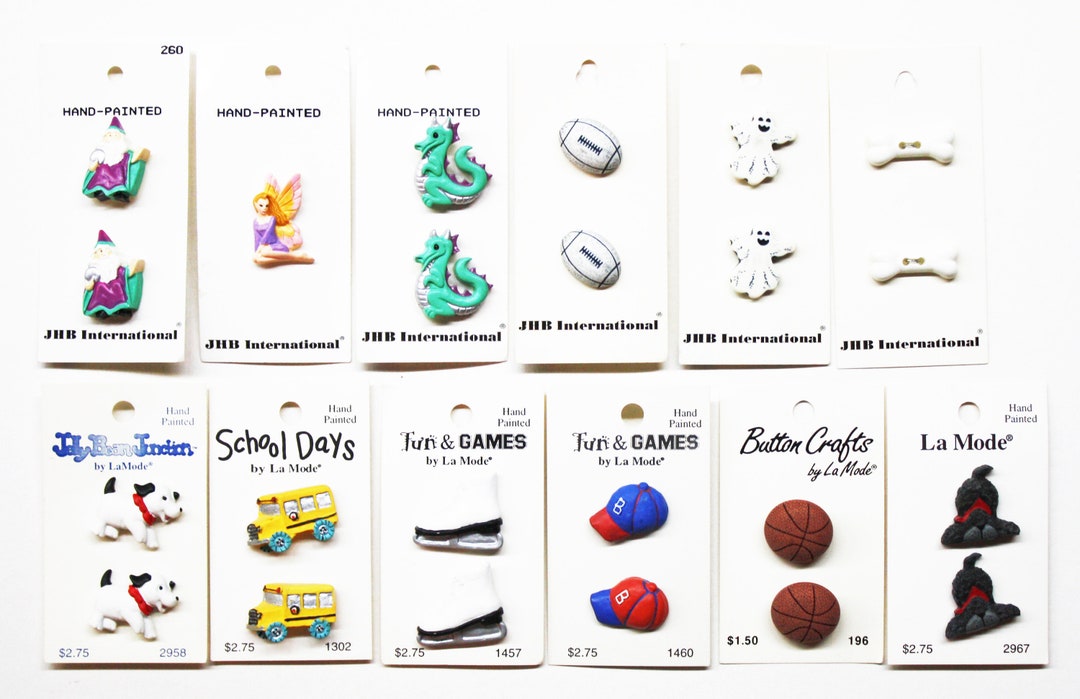 Scrapbooking Buttons, Crafts Buttons, La Mode Buttons, Wizard Button ...
