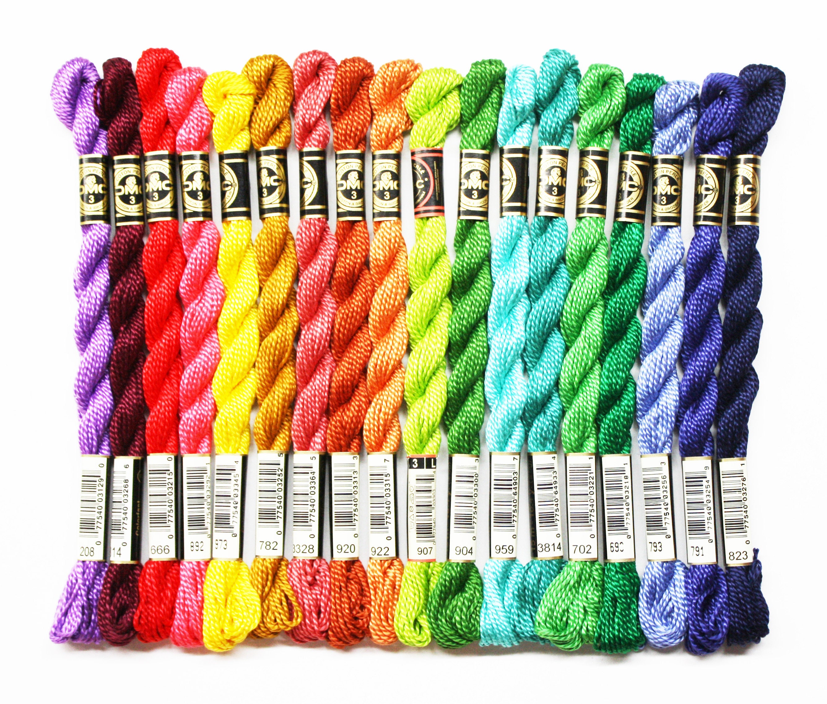 DMC Perle Cotton Thread Perle Cotton 3 Perle Cotton Size 3 | Etsy