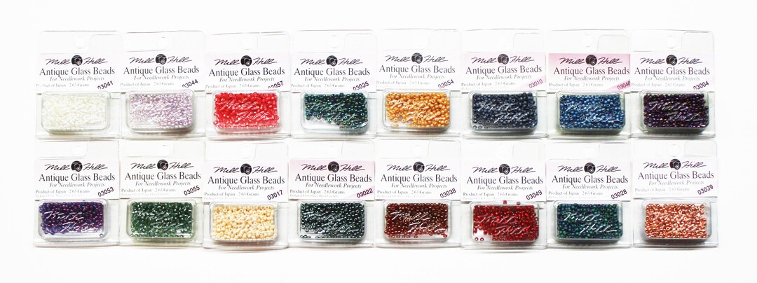 Mill Hill Glass Antique Seed Beads, Size 11 Seed Beads, Glass Seed ...