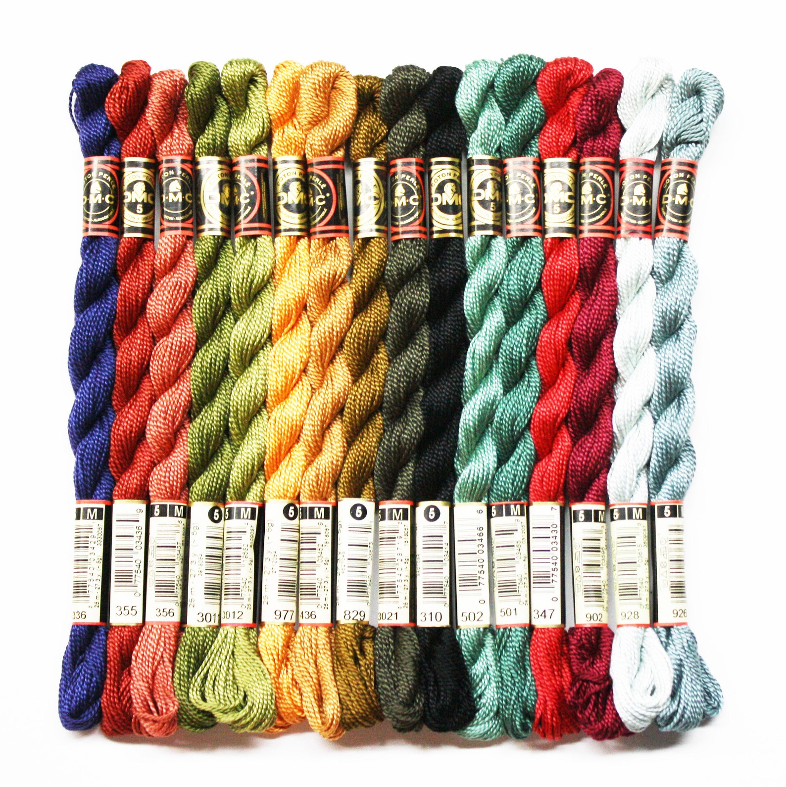 Perle Cotton Size 5, DMC Perle Cotton Yarn, Cross-stitch, Needlepoint ...