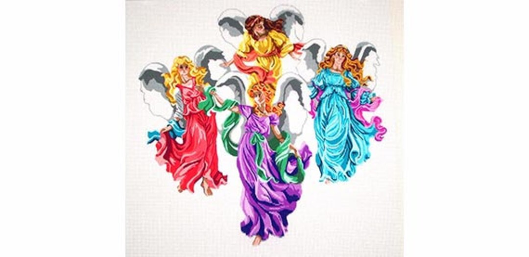 Needlepoint Angels, Needlepoint, Needlepoint Designs, Christmas ...