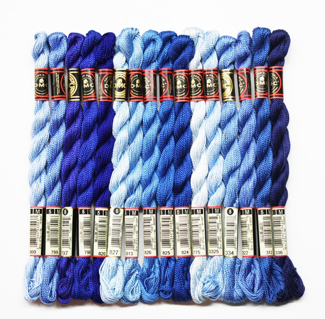 DMC Perle Cotton Thread, Perle Cotton Size 5, Cross-stitch Threads, DMC ...