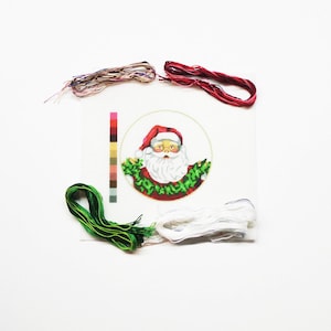Needlepoint Kits, Santa Needlepoint, Santa Ornaments, Ornament Kits ...