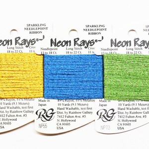 Neon Rays Plus Cross-stitch Embroidery Rainbow Gallery Neon - Etsy