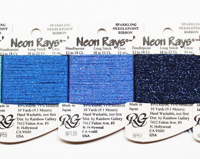 Neon Rays Plus, Rainbow Gallery Neon Rays Plus, Ribbon Threads ...