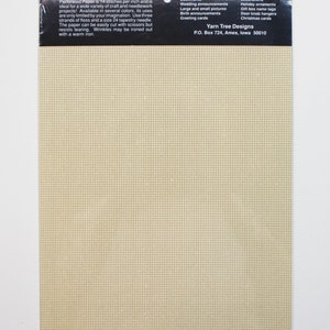 Perforated Paper 7.99, Craft Perforated Paper, Ecru Perforated Paper ...