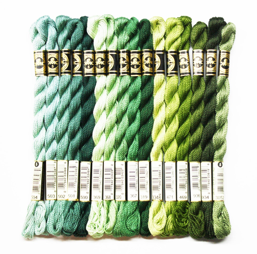 Perle Cotton Thread, DMC Perle Cotton Size 5, Needlepoint, Needlework ...