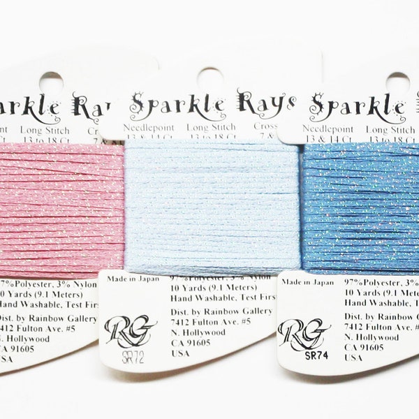 Rainbow Gallery Sparkle Rays - Etsy