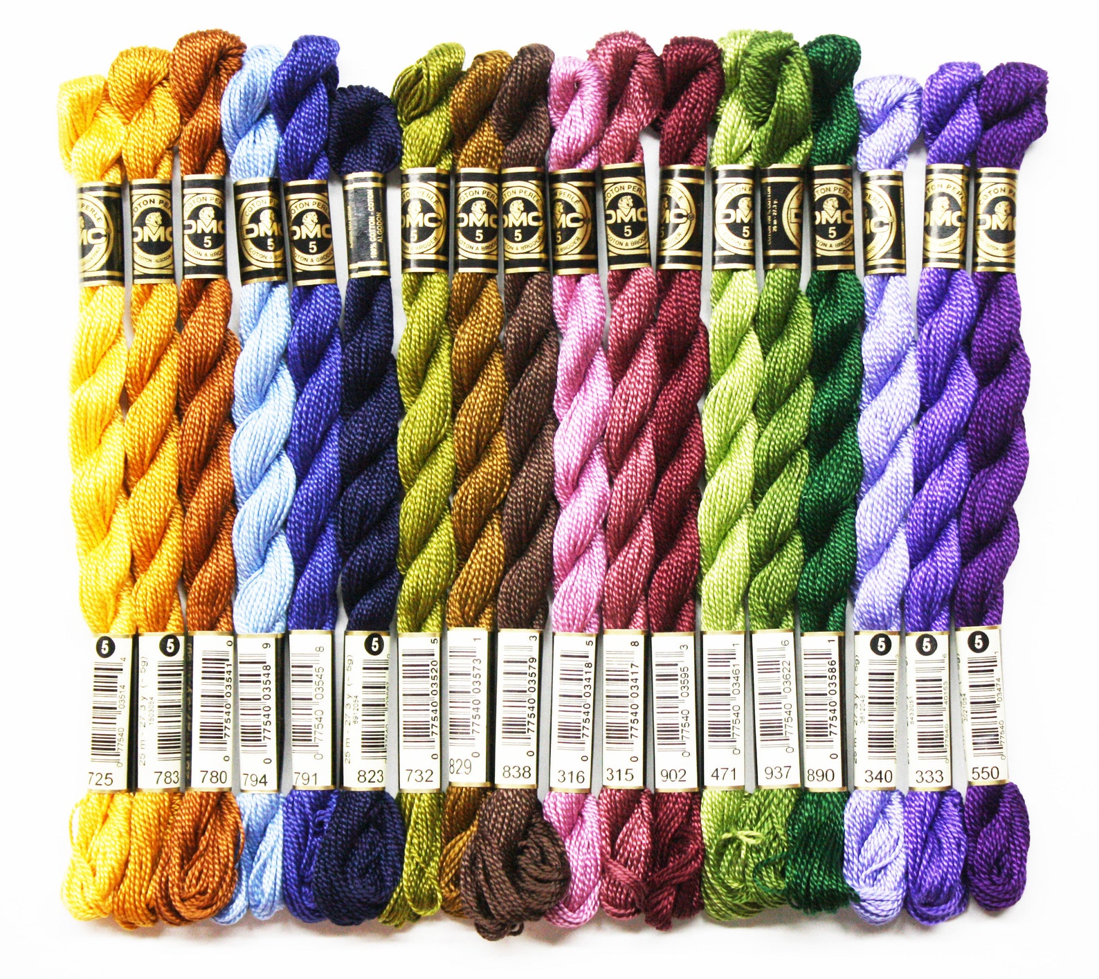 DMC Perle Cotton Thread Perle Cotton Size 5 DMC Threads | Etsy