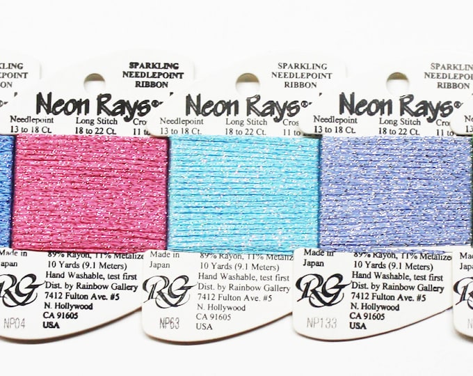 Rhode Island Textiles Ribbon Floss, Metallic Ribbon Floss, YLI Metallic ...