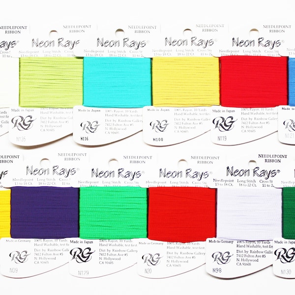 Neon Rays & Thread - Etsy
