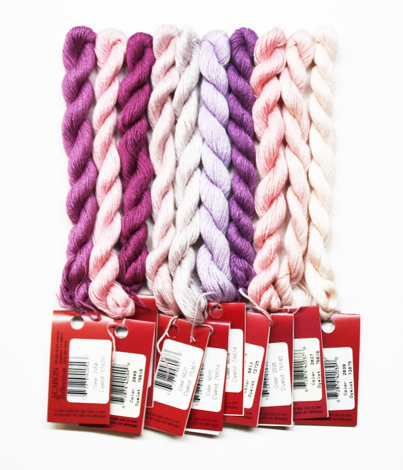 Impressions Thread Silk Wool Crewel Yarns Cross-stitch - Etsy