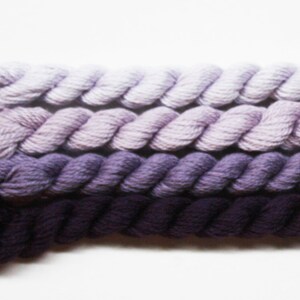 Silk & Ivory Yarn 5.90 Each, Silk Wool Thread Mix, Brown Paper Packages ...