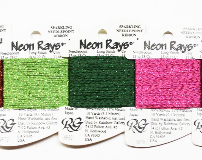 Flair Thread 3.25 Each, Rainbow Gallery Flair, Needlework Threads ...