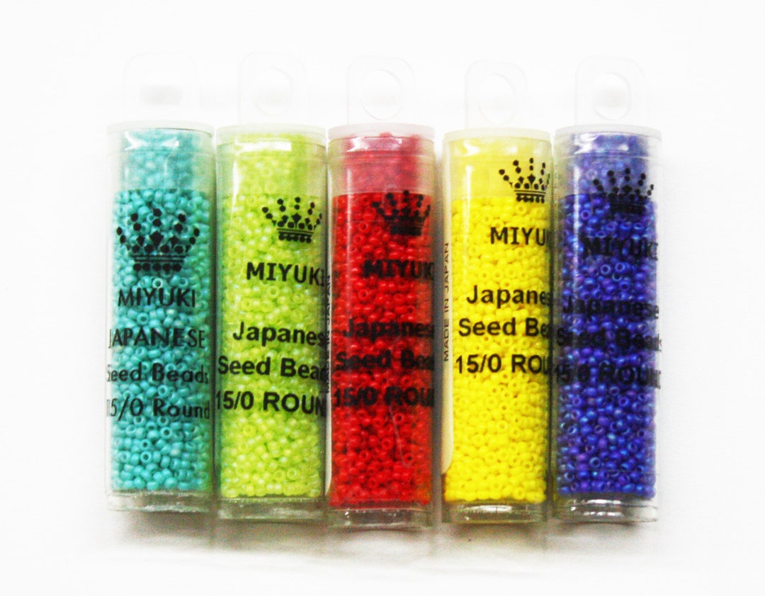 Japanese Seed Beads, Miyuki Glass Seed Beads, Rocaille Beads ...