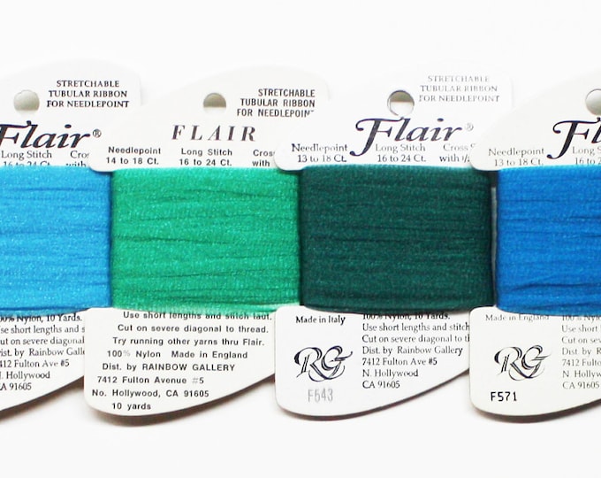 Flair Thread 3.25 Each, Rainbow Gallery Flair, Needlework Threads ...