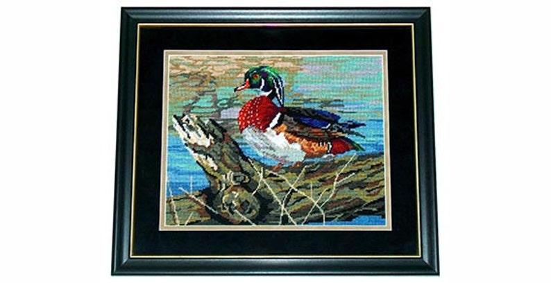 Wood Duck Needlepoint Kit, Waterfowl Needlepoint Kits, Needlepoint ...