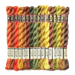 DMC Perle Cotton Thread, Perle Cotton #5, DMC Threads, Perle Cotton ...