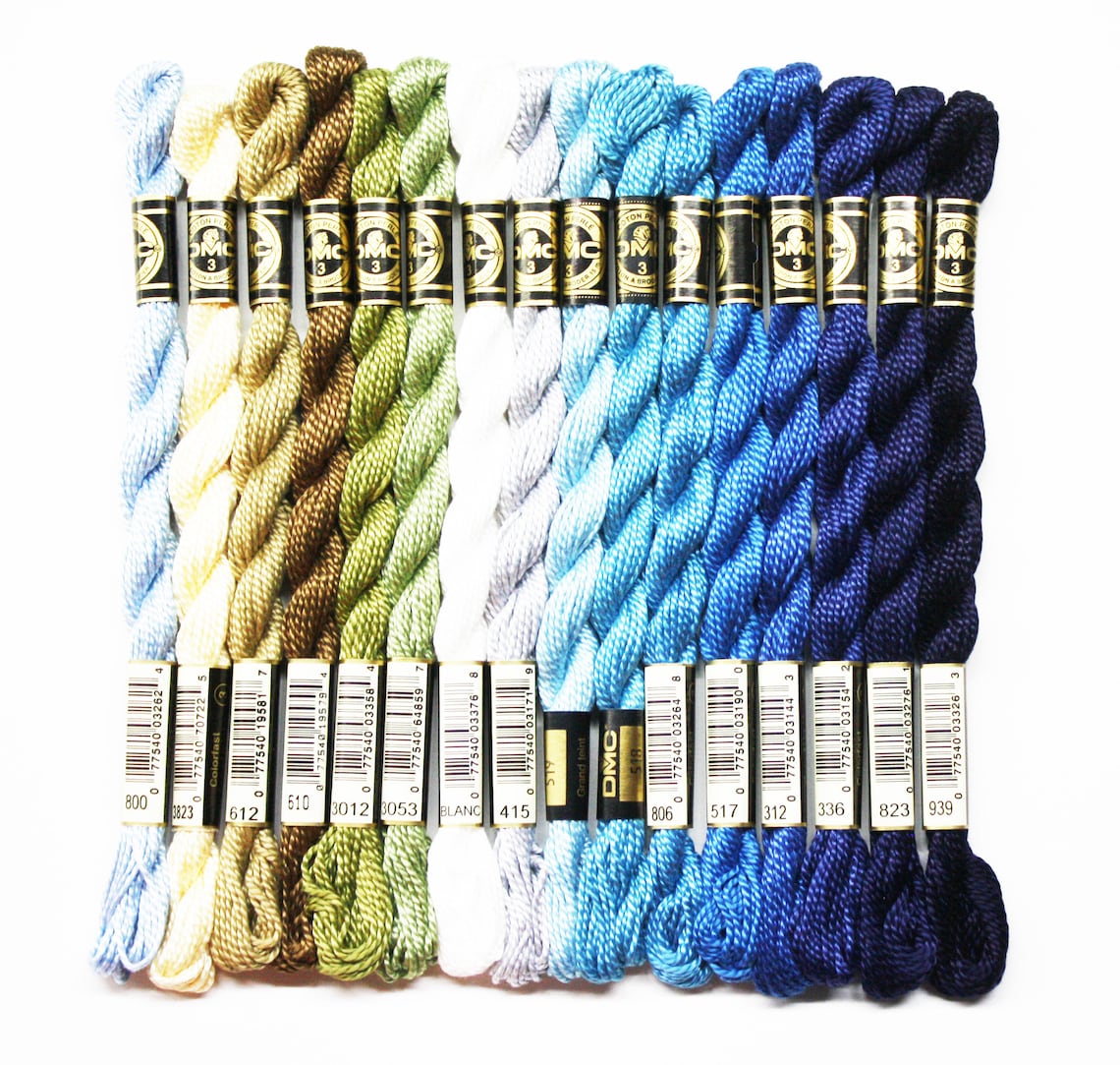 Perle Cotton Threads DMC Perle Cotton Size 3 Perle Cotton - Etsy