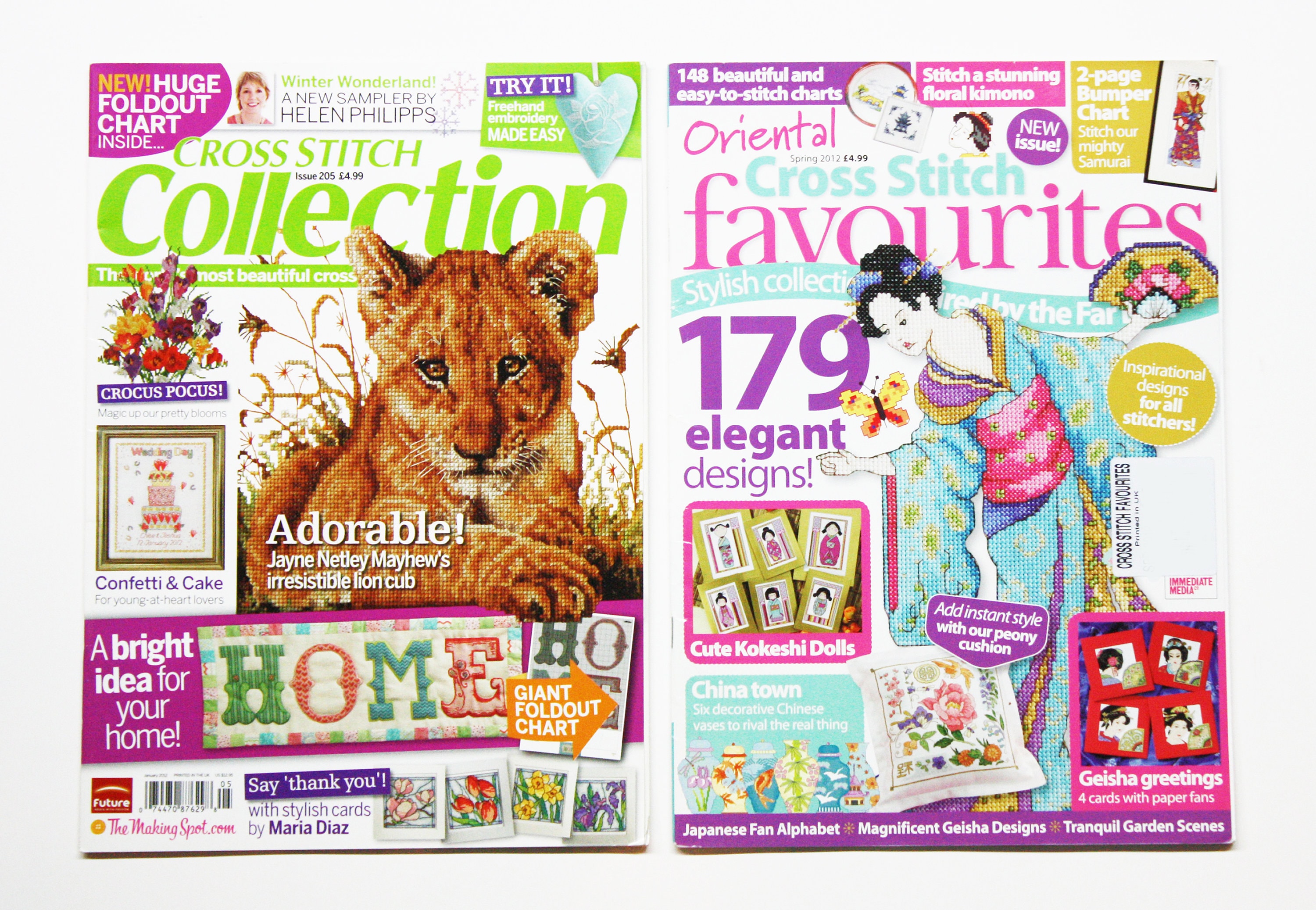 Cross Stitch Patterns Cross Stitch Collection Magazine - Etsy