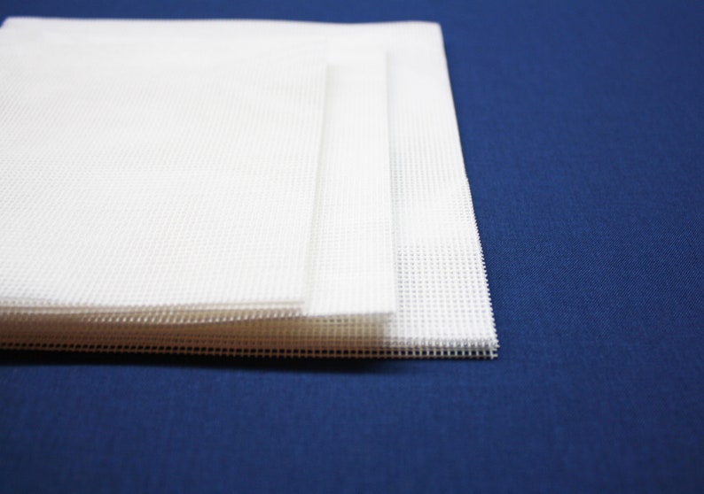 Blank Zweigart 14 Mesh Interlock Canvas, Needlepoint Canvas Blank ...