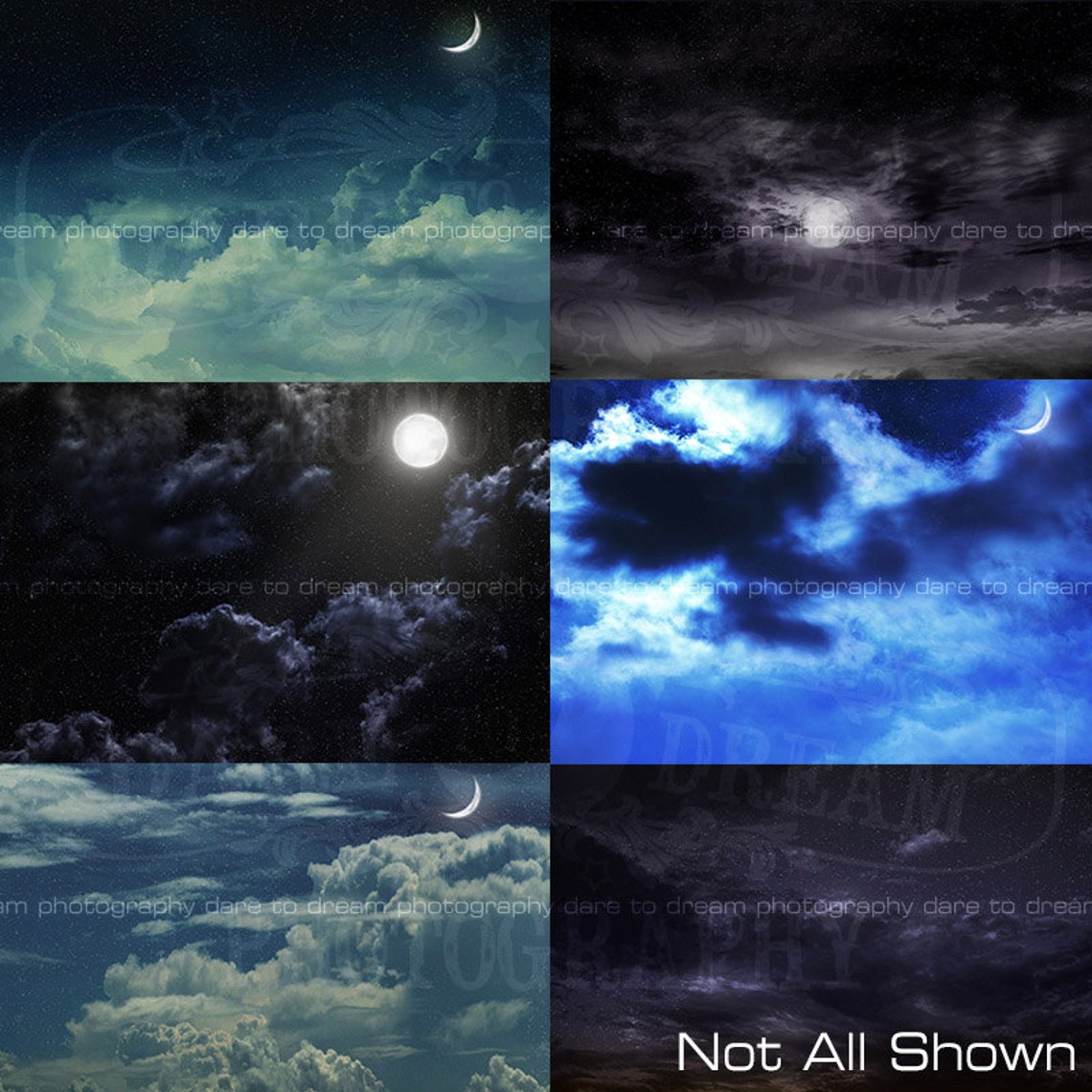 Starry Night - Collection - 10 - Dreamy Starry Night Overlays - Etsy