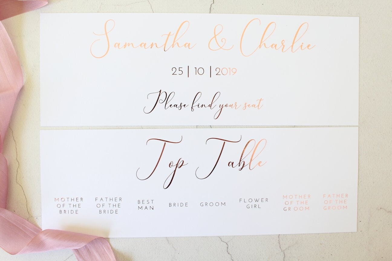 Wedding Table Plan Cards Seating Plan Wedding Seating Chart - Etsy UK