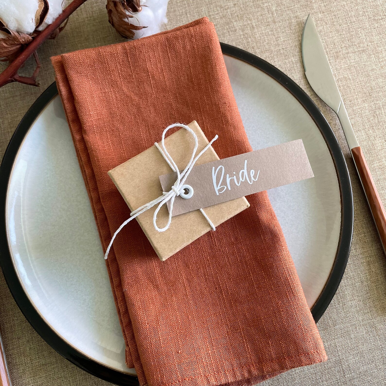 Rustic Name Tags Wedding Place Setting Wedding Wedding - Etsy