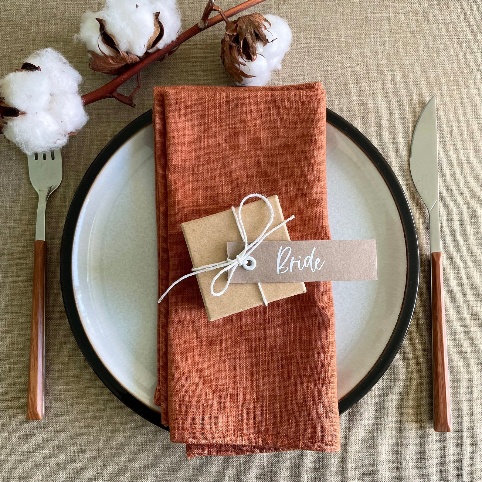 Rustic Name Tags Wedding Place Setting Wedding Wedding - Etsy