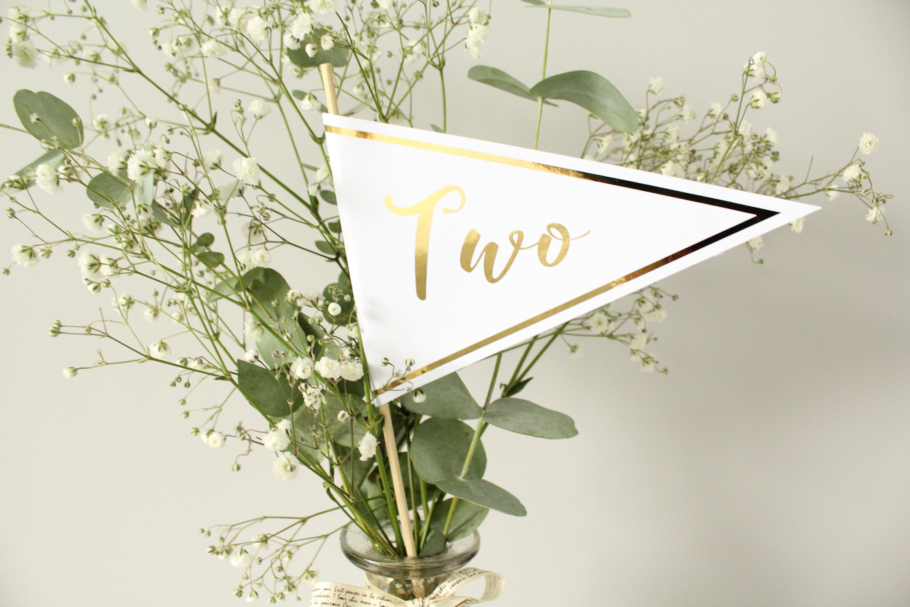 Wedding Table Numbers Table Number Flags Table Number Cards - Etsy UK