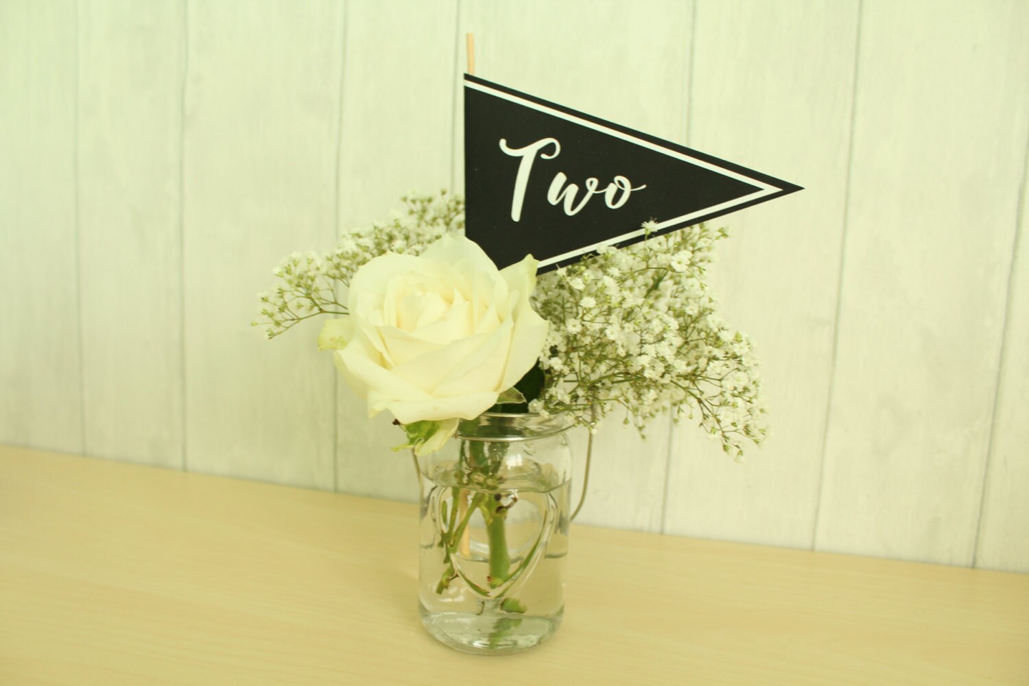 Wedding Table Numbers Table Number Flags Table Number Cards | Etsy UK