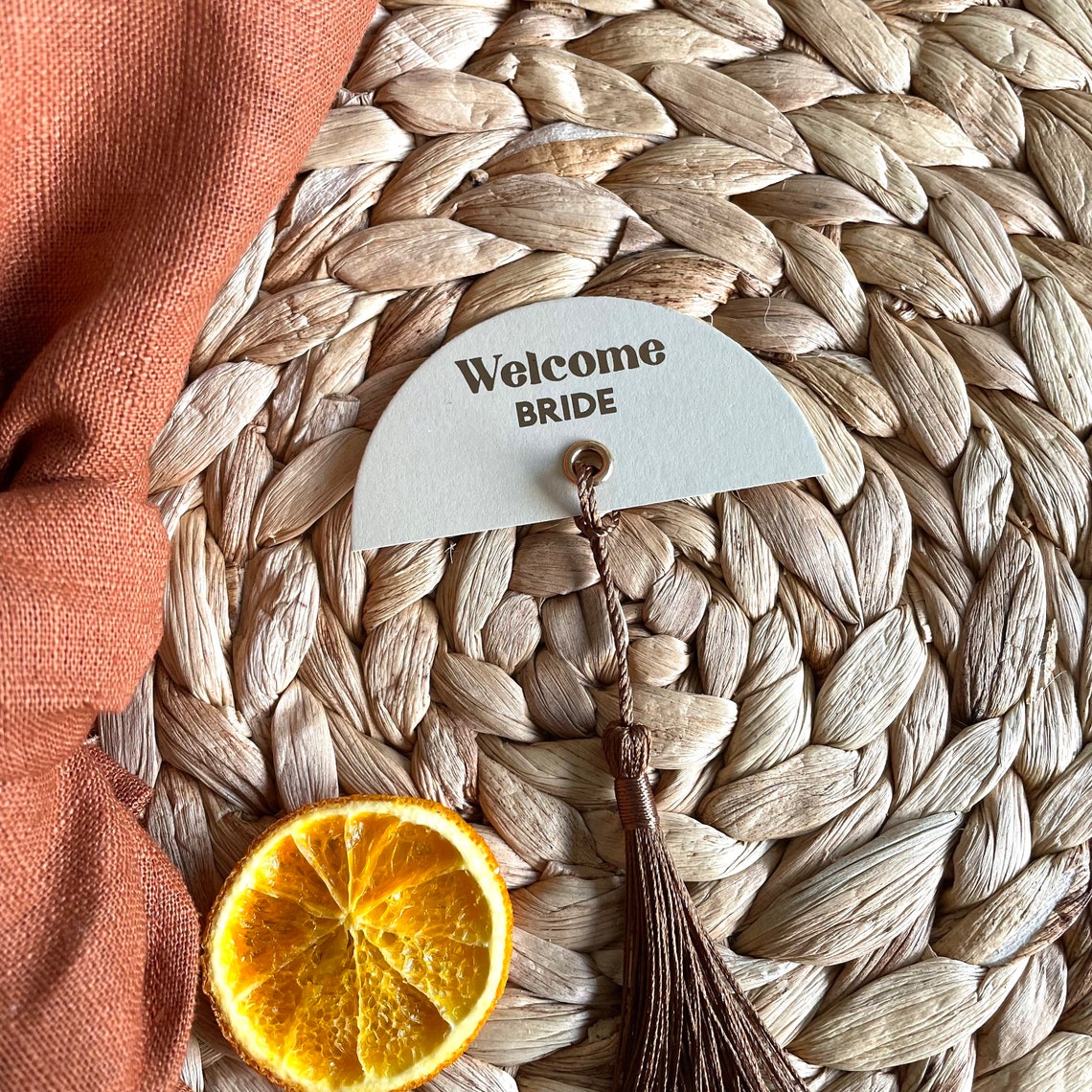 Welcome Name Tags Wedding Name Tags Tassel Place Settings - Etsy UK