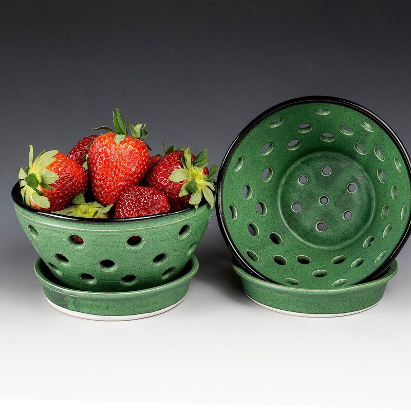Ceramic Berry Bowls - Etsy