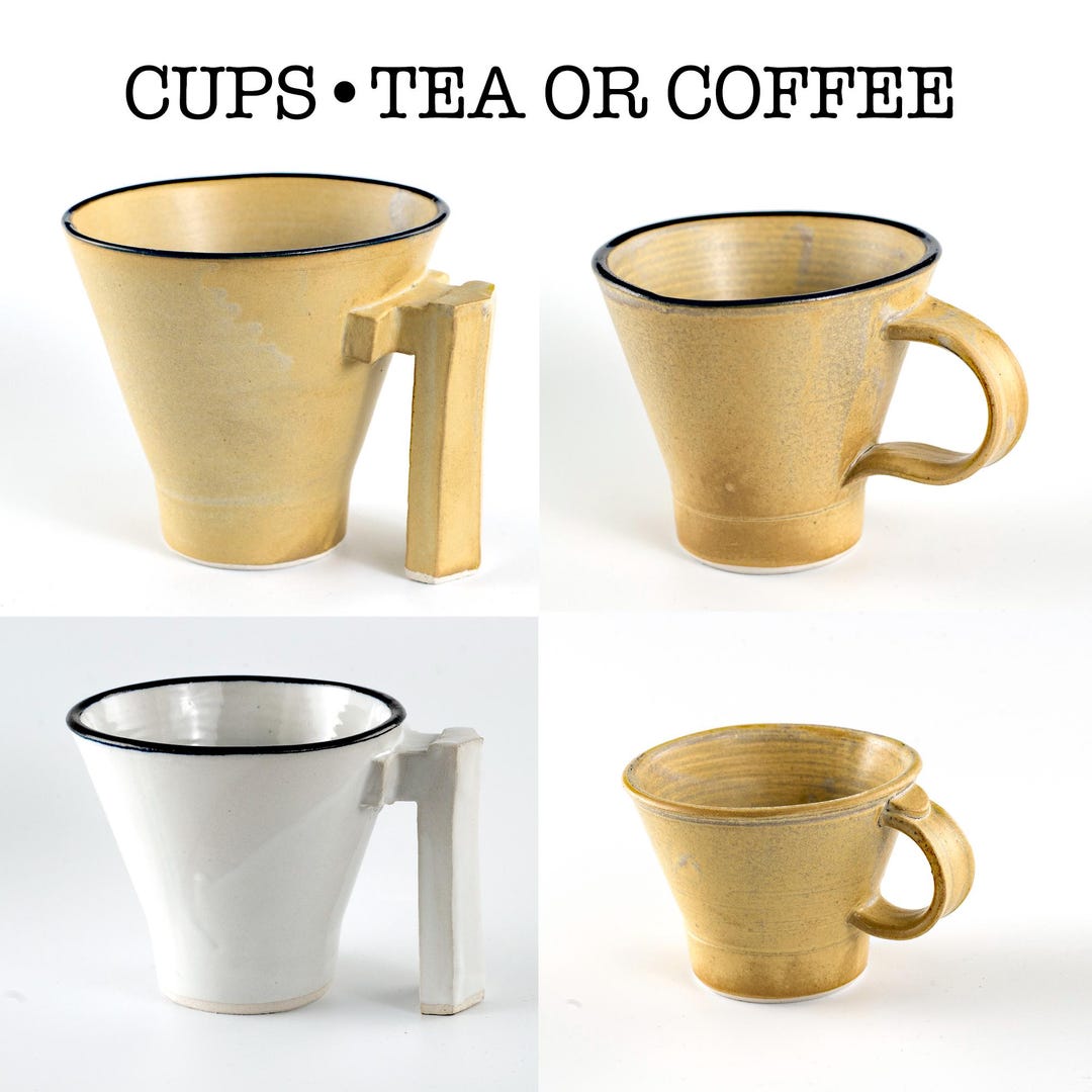 Tea Cups - Small. 3 Available. Porcelain Design 4-1/2 Oz Liquid ...