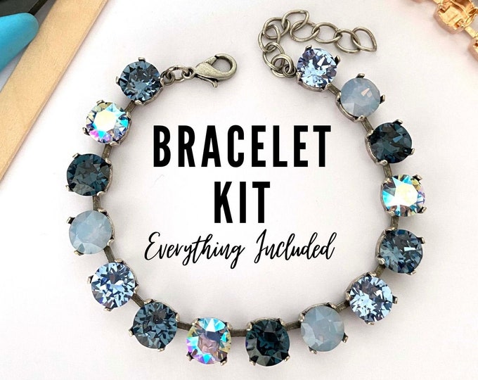 Blue Horizon DIY Bracelet Making Kit! Make Your Own Sparkle Bracelet ...