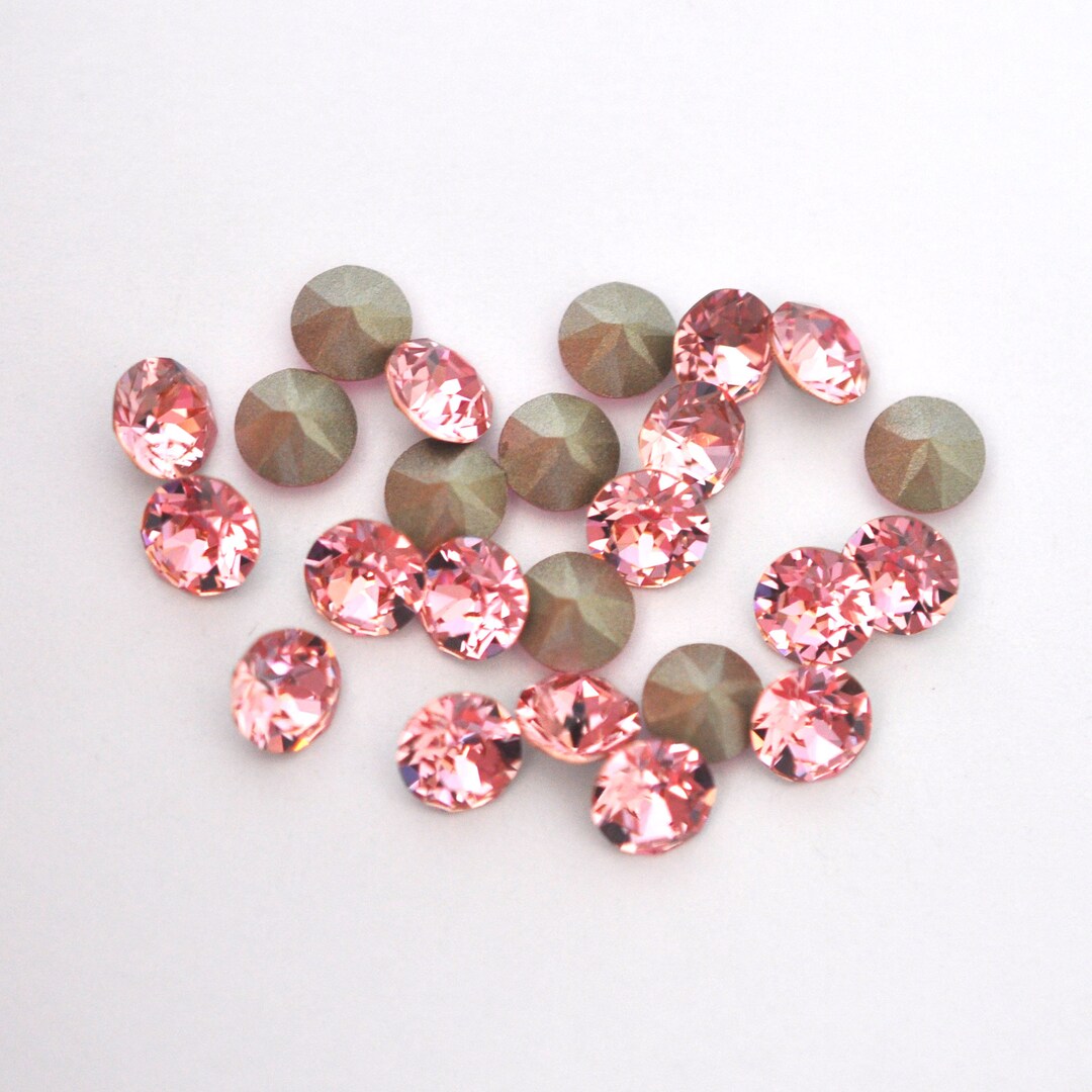 Light Rose 29ss 1088 Chatons 6mm Barton Crystal Multiple Pack Sizes ...