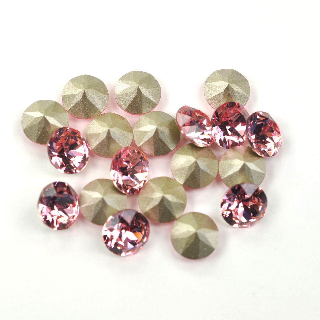 Light Rose 39ss 1088 Chatons 8mm Barton Crystals Multiple Pack Sizes ...