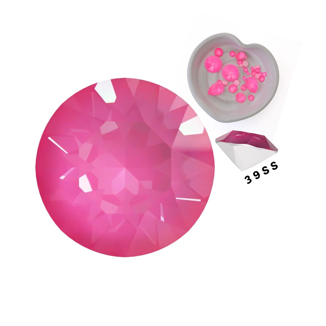 Electric Pink Ignite 39ss 1088 Chatons 8mm Barton Crystals - Multiple ...