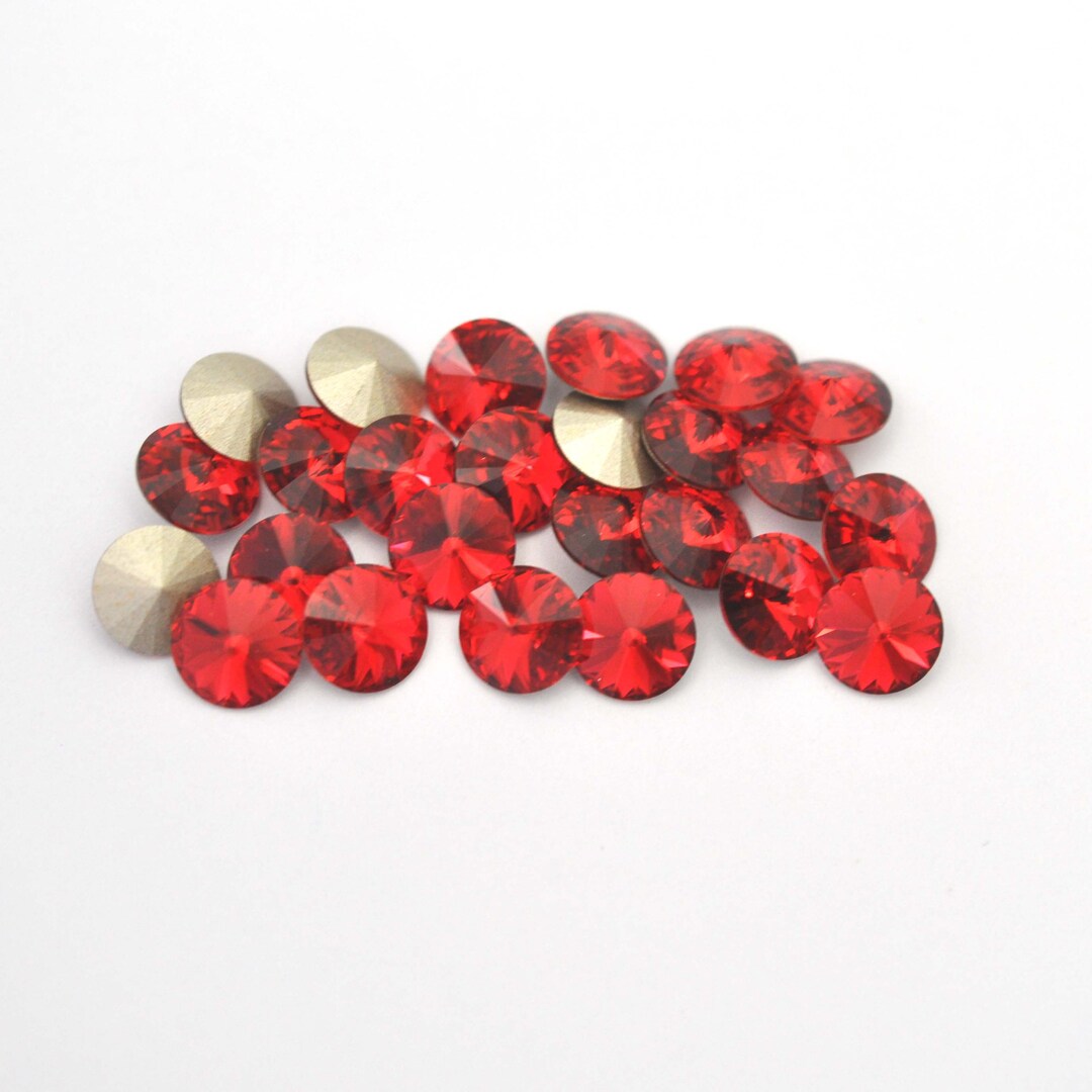 Scarlet 39ss 1122 Rivoli 8mm Barton Crystals - Multiple Pack Sizes ...