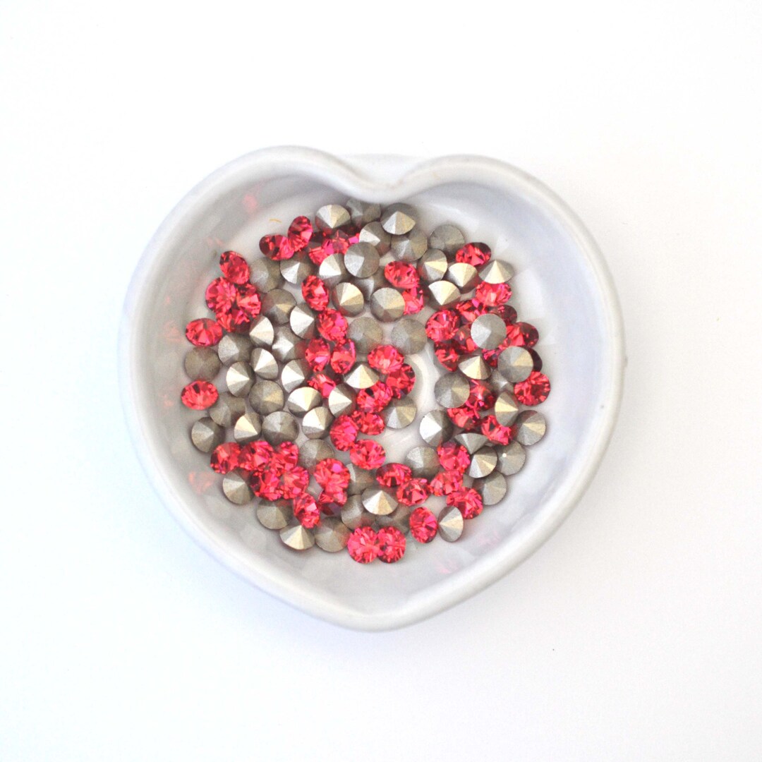 Indian Pink 24ss 1028 Chatons Barton Crystal Multiple Pack Sizes ...