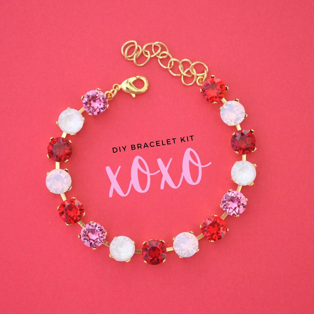 XOXO Bracelet Making Kit! - Make Your Own Sparkle Bracelet - Do It ...