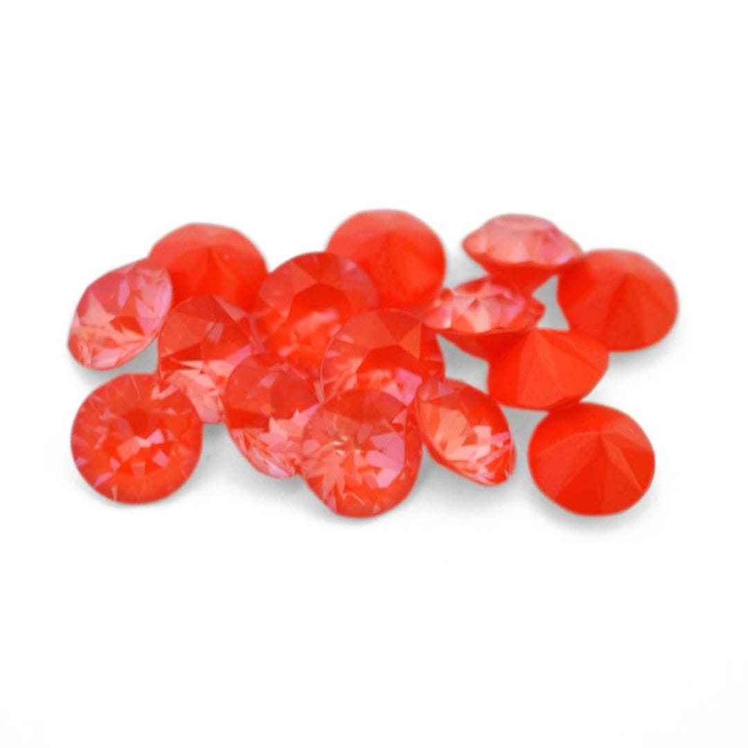 Orange Ignite 39ss 1088 Barton Crystal, Made in Austria, Highest ...