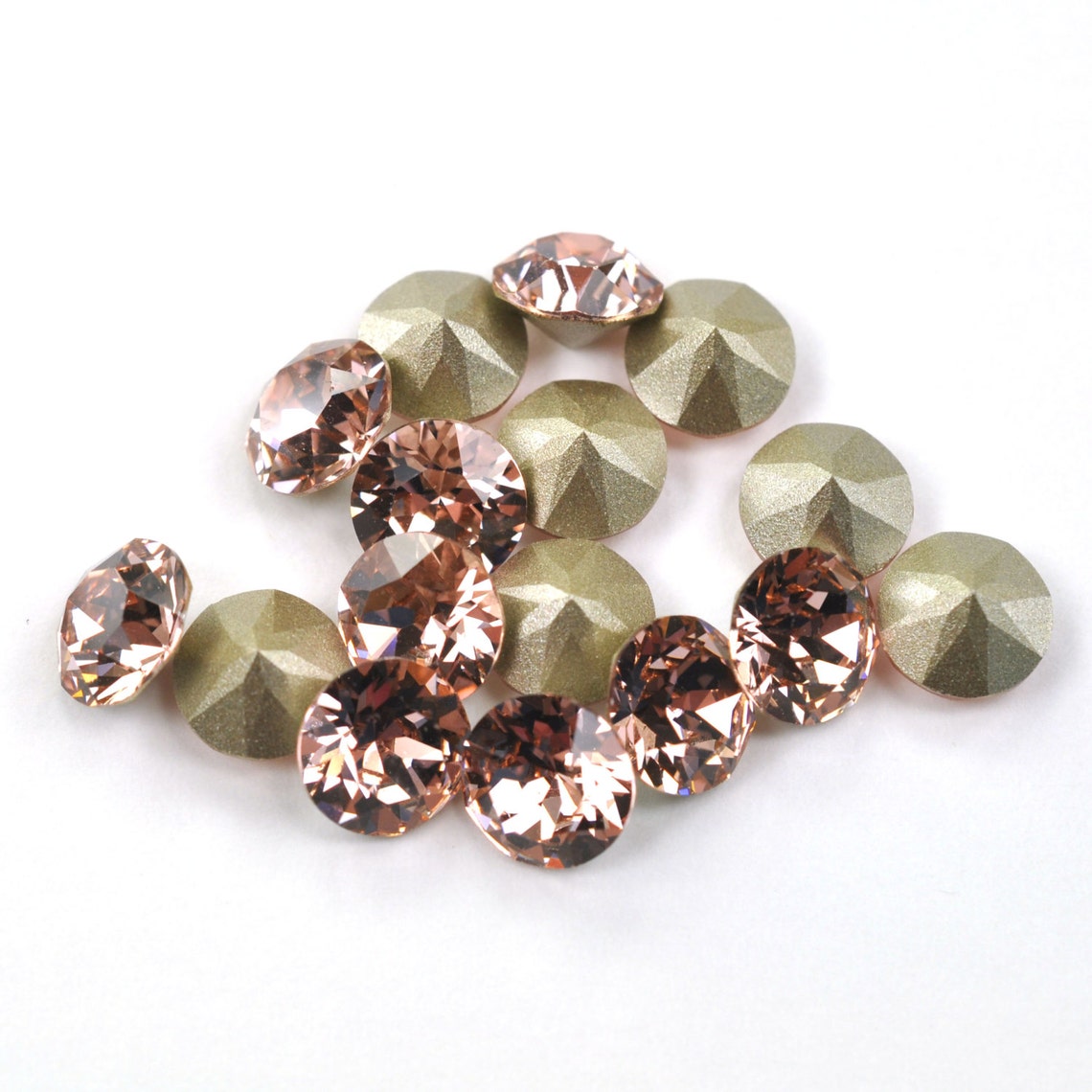Vintage Rose 39ss 1088 Chatons 8mm Barton Crystals Multiple - Etsy