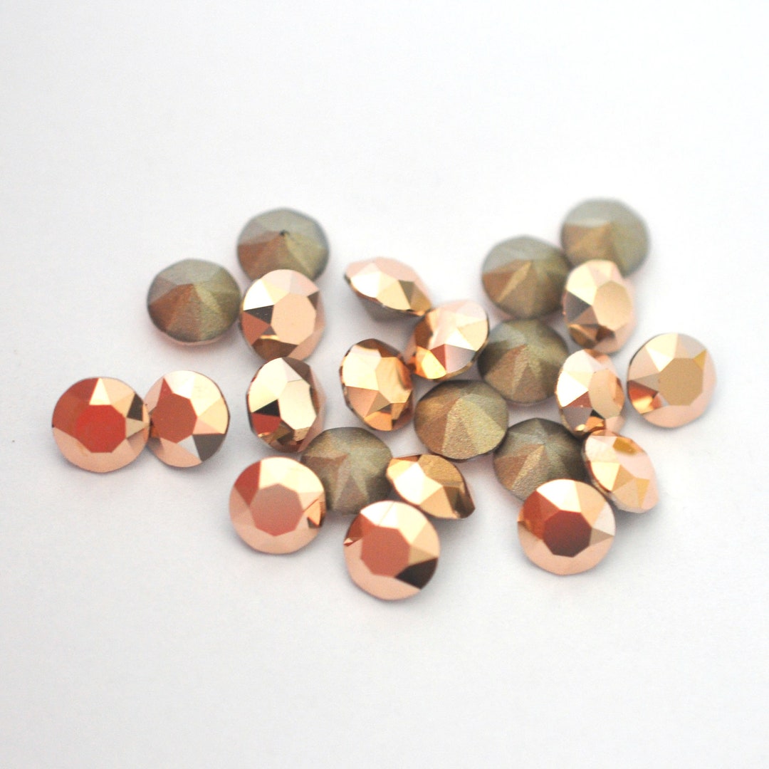 Rose Gold 29ss 1088 Chatons 6mm Barton Crystal Multiple Pack Sizes ...