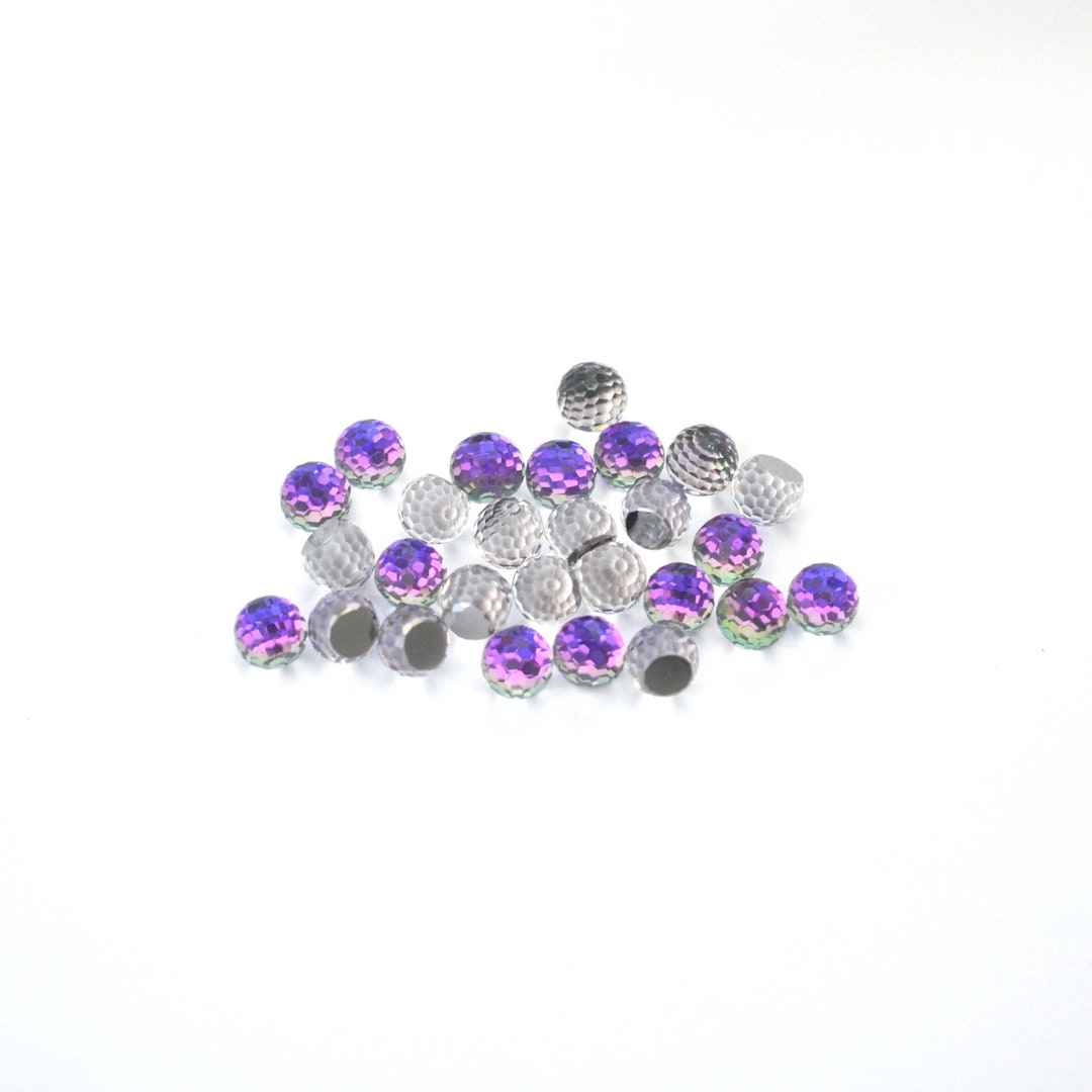 Heliotrope 6mm Disco Ball Crystal - 4861 Barton Crystal - Fireball ...